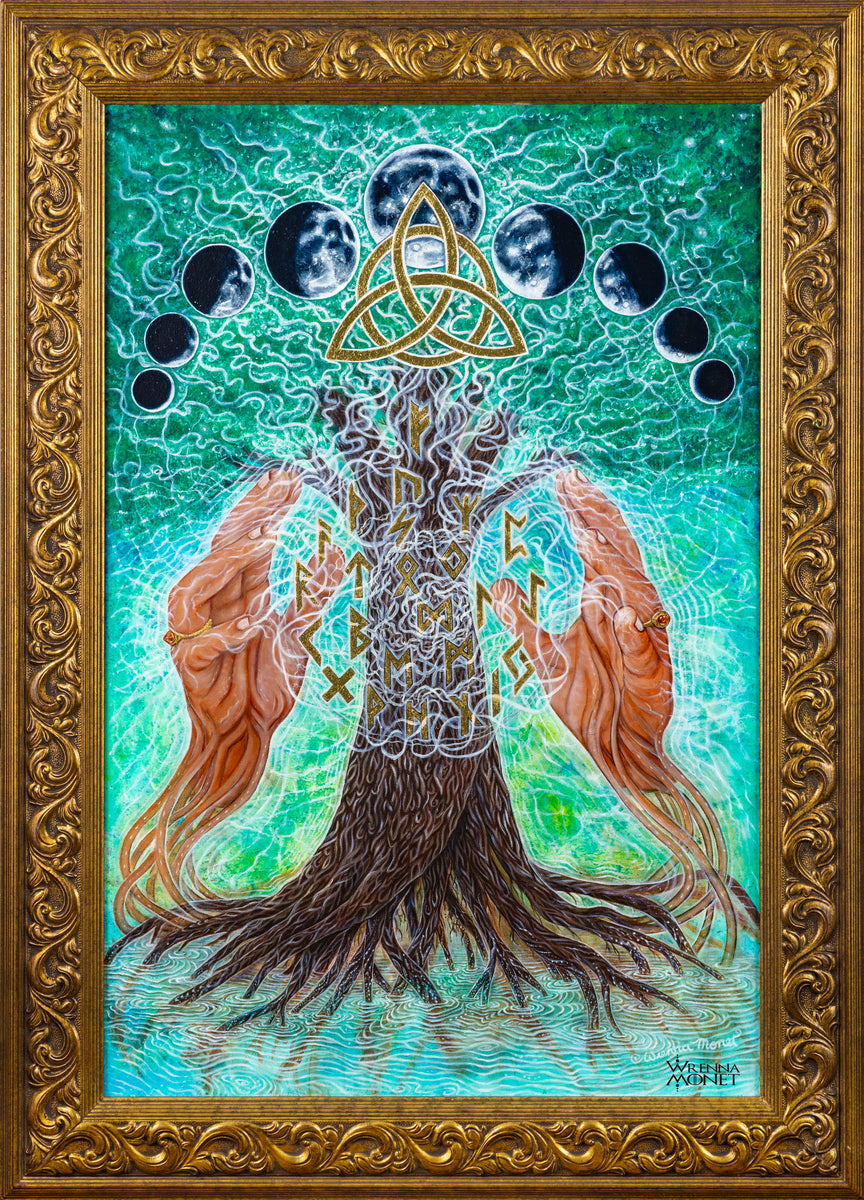 Mystic Magic Original Painting – wrennamonet